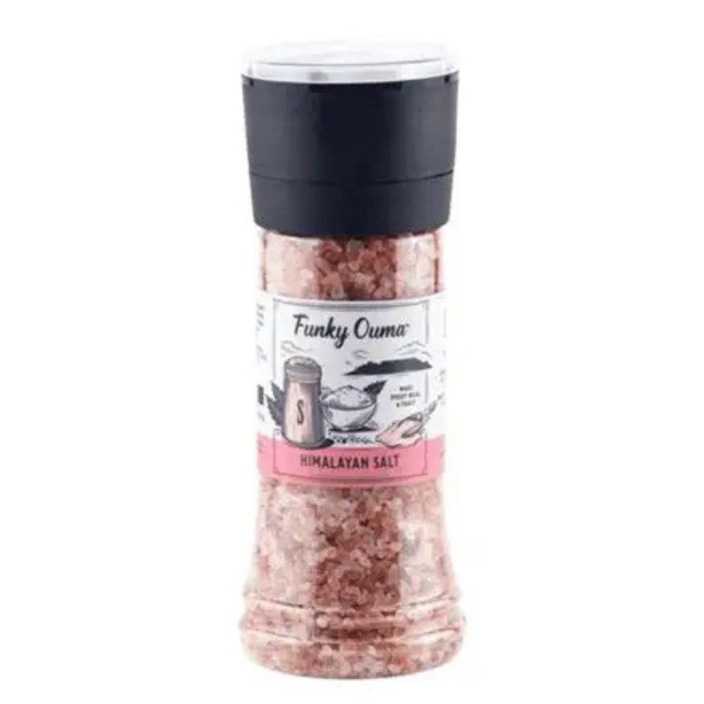 Funky Ouma: Plain Himalayan Salt 250ml – Die Braai Gat